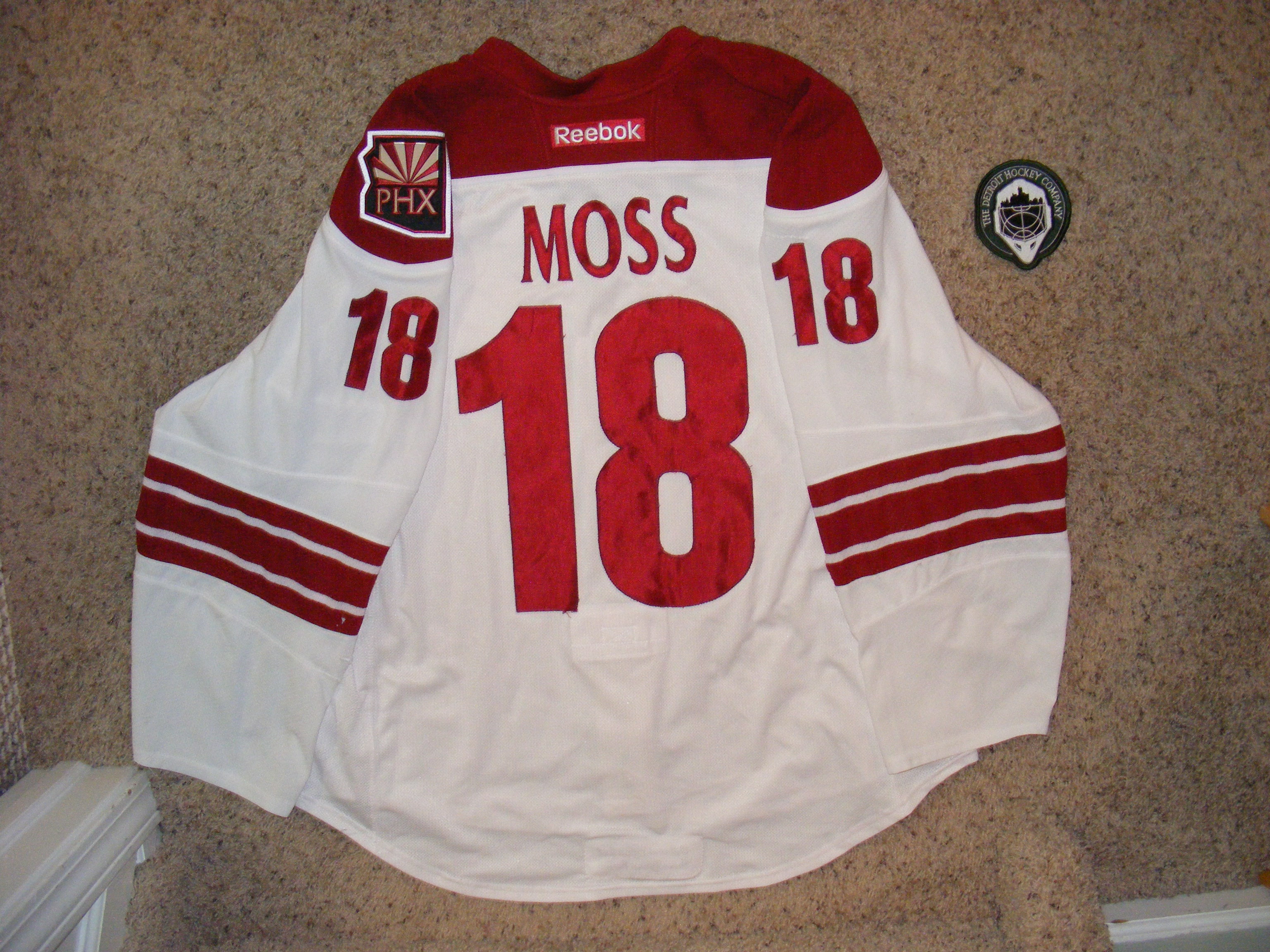 13/14 (Set 1) #18 David Moss | The Detroit Hockey Company